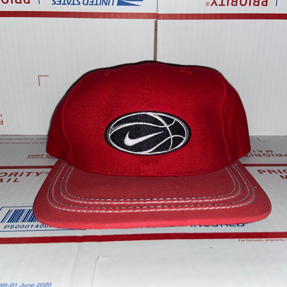 Vintage Nike Hat Basketball Logo Design Cap Acg Sport… - Gem